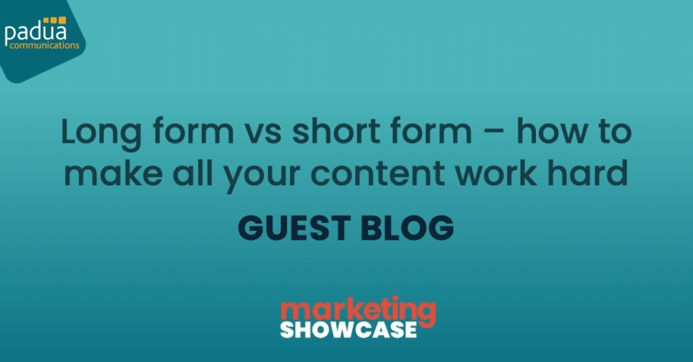 Long form vs short form – how to make all your content work hard ...