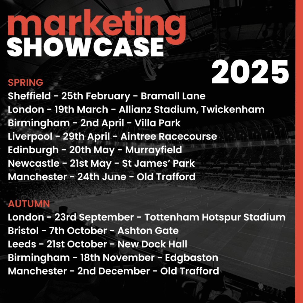 marketingSHOWCASE events dates and locations for 2025